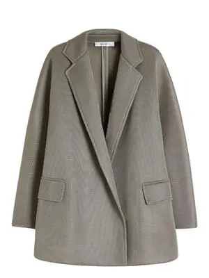 Max Mara Oversized Wrap Coat - Medium Grey