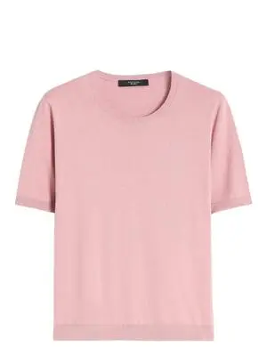 Max Mara Silk And Cotton Jumper - Pink