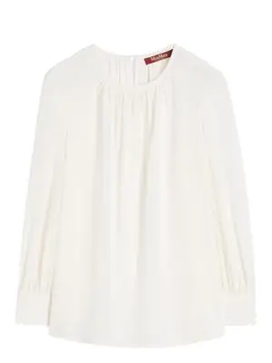Max Mara Crew-neck Blouse - Silk