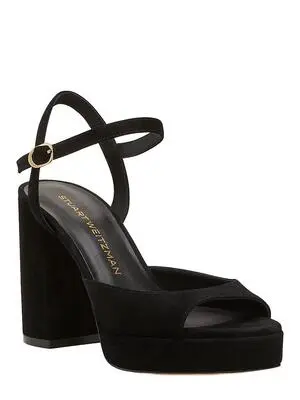 STUART WEITZMAN Dayna Ii Platform Sandals - Black