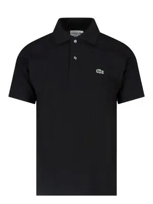 Lacoste 'pima' Polo Shirt Black