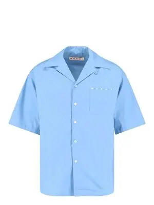 Marni Bowling Shirt - Light Blue