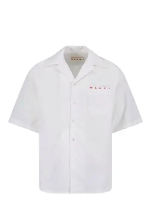 Marni Bowling Shirt - White