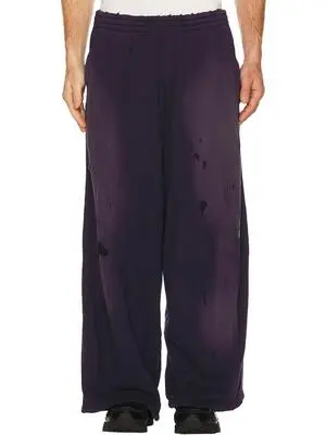 Needles Deconstructed Hd Sweatpant - Purple
