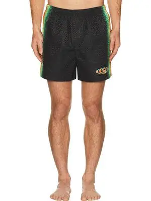 Casablanca Monogram Swim Shorts - Melting Heatmap