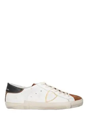 Philippe Model Low-top Leather Sneakers - Beige