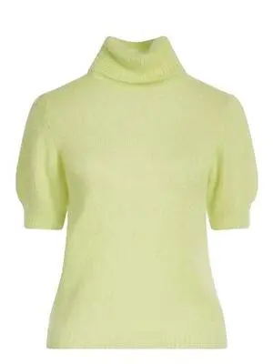 P.a.r.o.s.h Turtleneck Knit Top - Green