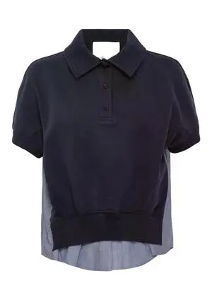 3.1 Phillip Lim Short-sleeve Polo Top - Blue