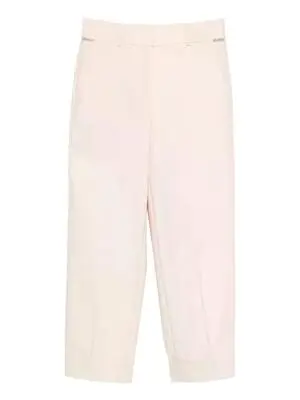 Peserico Cuffed-hem Trousers - Pink