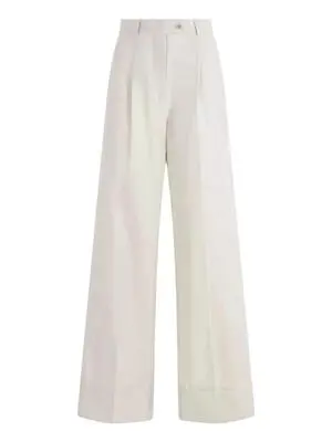 Bally Wide-leg Trousers - White
