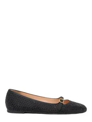 BALLY Buckle-Detail Ballerina Flats