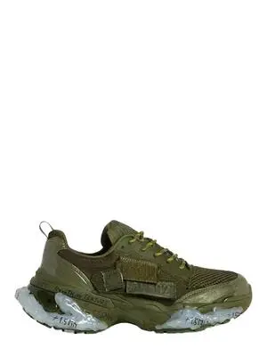 Dsquared2 Patch Faster Sneakers - Green
