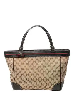 GUCCI Web Mayfair Patterned Tote Bag