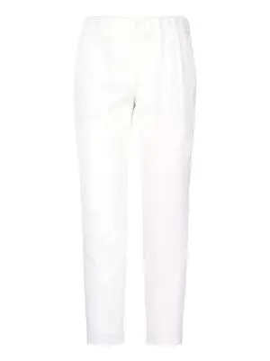 Brunello Cucinelli Cropped Trousers - White