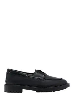 Bally Leather Derby Shoes - Black