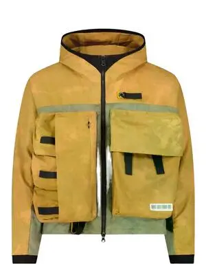 MOSTLY HEARD RARELY SEEN Multi-pocket Hooded Jacket - Yellow