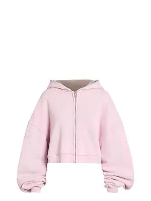 Alexander Wang French Terry Zip-up Hoodie - Pink