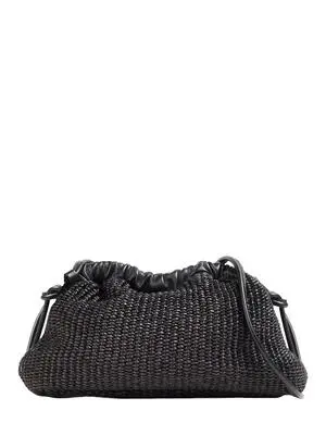 MANSUR GAVRIEL Mini Cloud Woven Clutch - Black