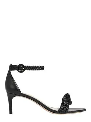 ALEXANDRE BIRMAN Clarita Tresse 60 Woven Leather Sandals - Black