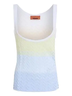 Missoni Crochet-knit Tank - Light Green