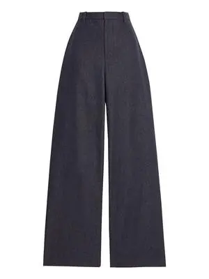 Vince High-rise Wide-leg Jeans - Indigo