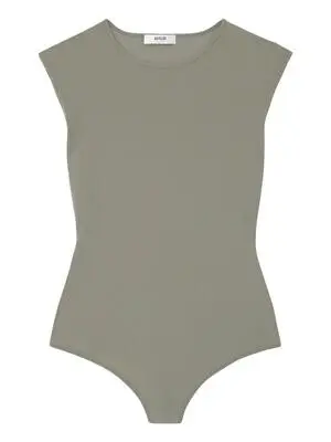 AGOLDE Aura Stretch-Jersey Thong Bodysuit
