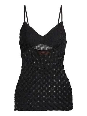 Missoni Crochet-knit Camisole - Black