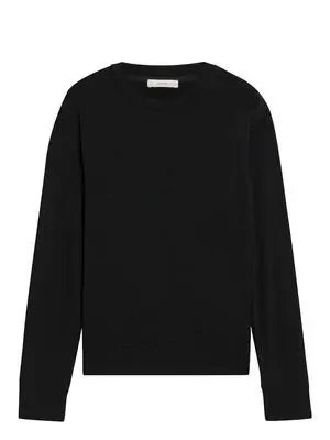 Vince Stretch-Knit Sweater Black