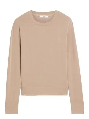 Vince Stretch-Knit Sweater Neutral