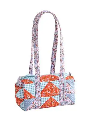 VERA BRADLEY Original 100 Handbag In Flying Geese Patchwork - Blue