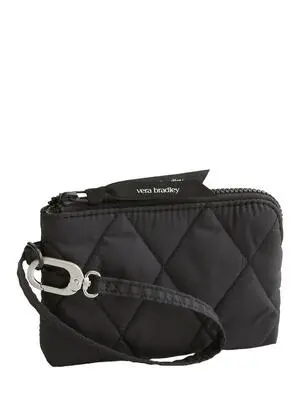 VERA BRADLEY Clip & Zip Wristlet - Black