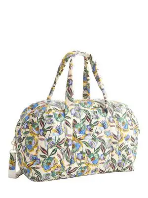 VERA BRADLEY Large Miramar Weekender Bag - White