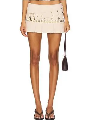 I.AM.GIA Mason Mini Skirt - Beige