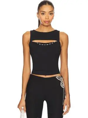 I.AM.GIA Novena Cropped Top - Black