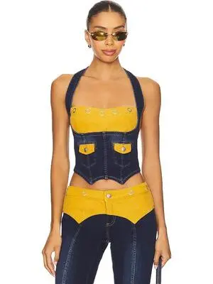 I.AM.GIA Tommie Corset - Blue
