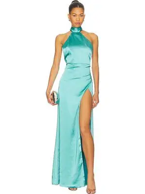 SONYA MODA Boraca Gown - Cabana Blue