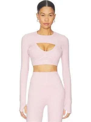ASTORIA Bolero Top - Pink & Cream