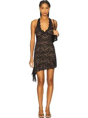 I.AM.GIA Gemma Halter Mini Dress - Black