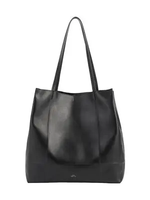 TOTEME Leather Tote - Black