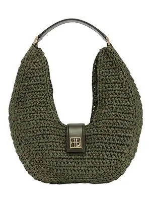 ANINE BING Lou Shoulder Bag - Olive