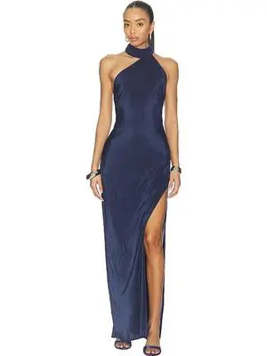 LOVERS AND FRIENDS Octavia Gown - Navy