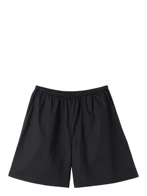BY MALENE BIRGER Siona Organic Cotton Shorts - Black