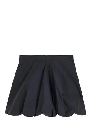 BY MALENE BIRGER Brey Organic Cotton Mini Skirt Black