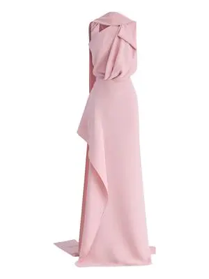 MATICEVSKI Priority Draped Crepe Gown