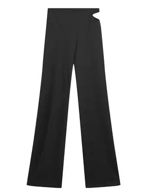 Nike Zenvy High Waisted Flared Leggings - Black/pcg3c