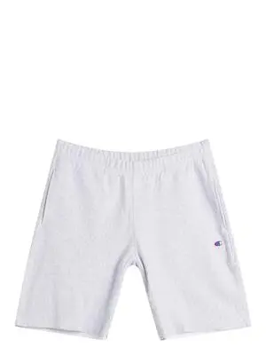 Champion Reverse Weave Terry Sweat Shorts - Grey Marl