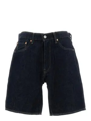 LEVI'S 468 Loose Denim Bermuda Shorts - Blue