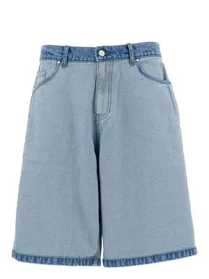ARTE ANTWERP Reversed Denim Shorts - Sky Blue