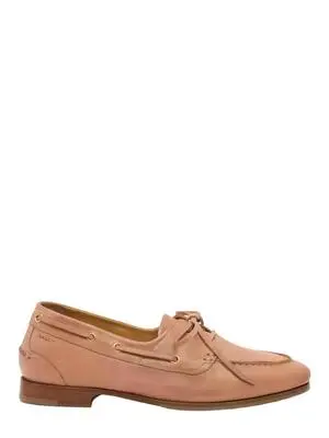 Bally Leather Loafers - Pink