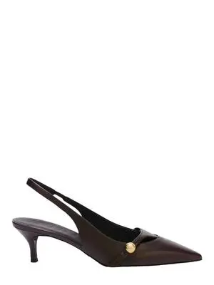 Furla Sfera Slingback Pumps - Brown